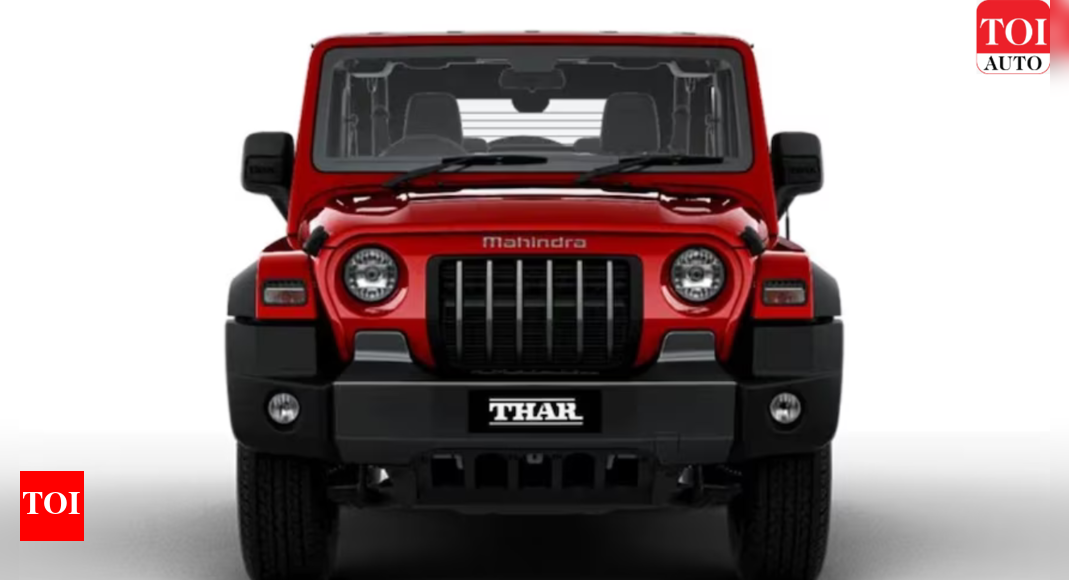 Mahindra Thar 5-door SUV global debut on August 15: Design, specs ...