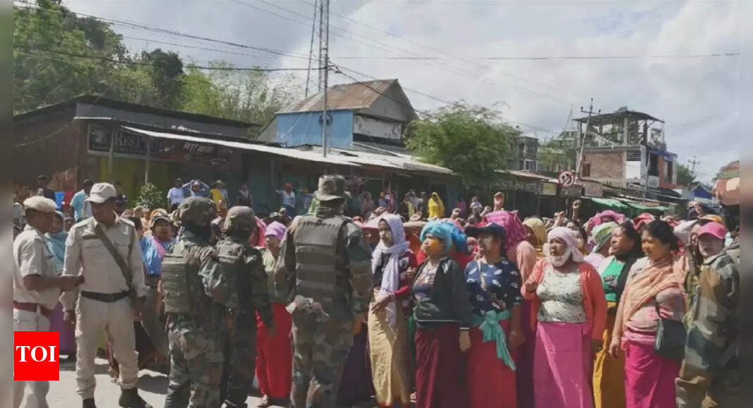 Manipur VIolence Latest News': Army says women activists blocking ...