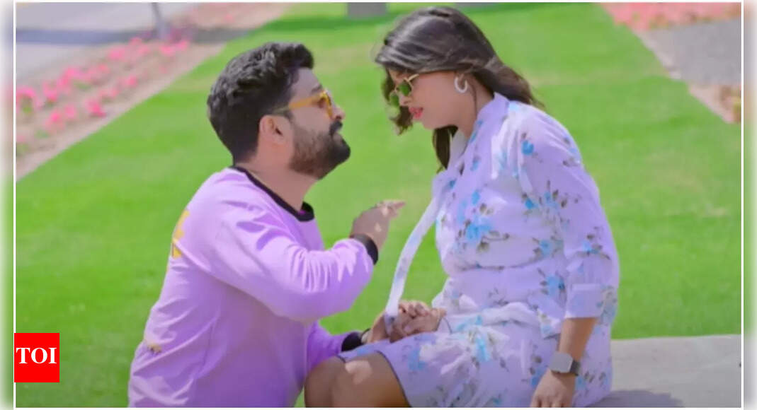 Ritesh Pandey treats fans with a new song 'Dosar Pata Leb Re ...