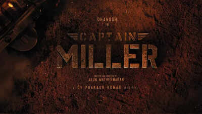 First look of Dhanush's 'Captain Miller' on THIS date | Tamil Movie ...