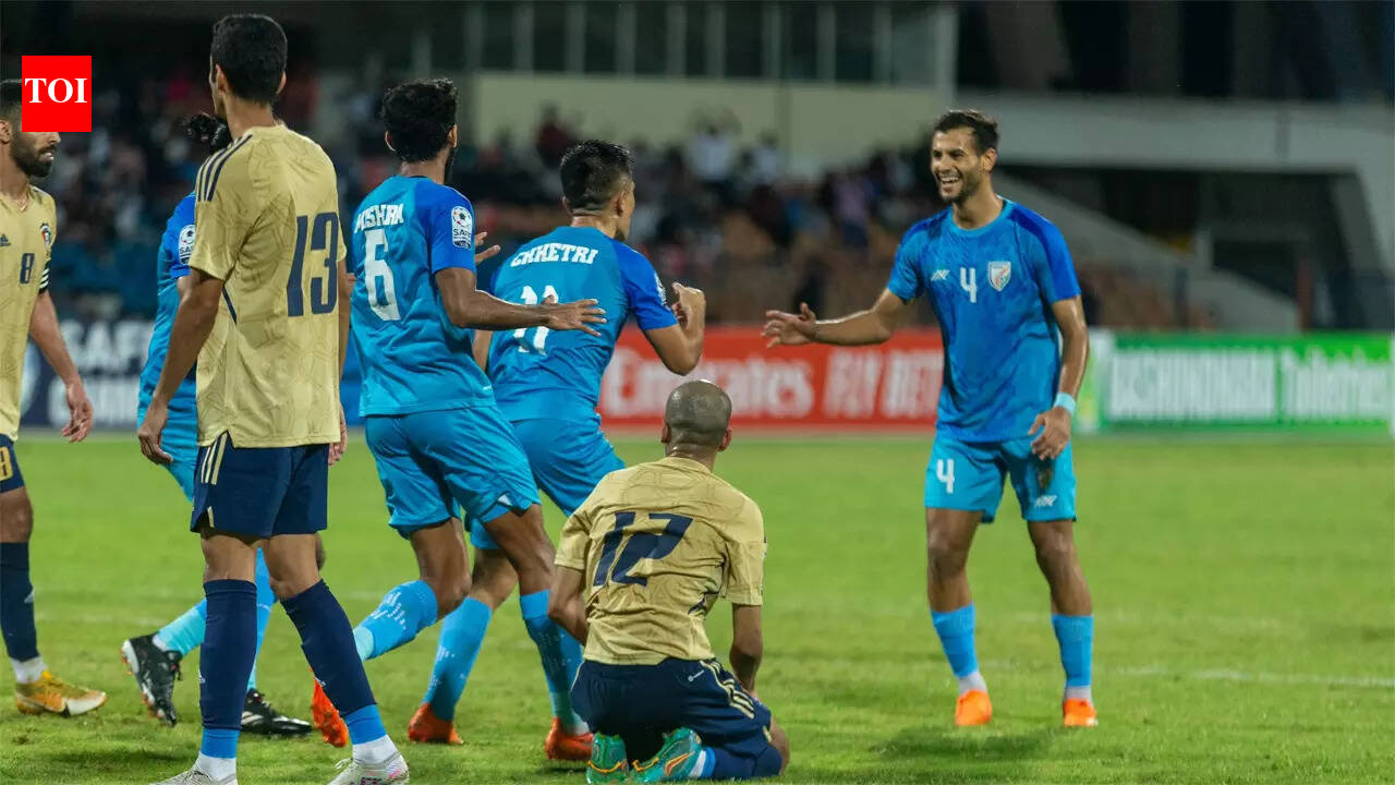 India vs Kuwait Football Highlights, SAFF Championship 2023: Kuwait top ...