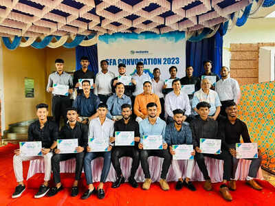 16 Sesa FA graduates ready for professional career moves - Times of India