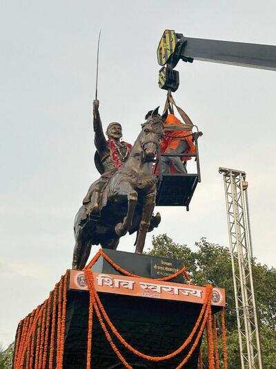 ‘Shivaji statue at Calangute not causing traffic snarls’ | Goa News ...