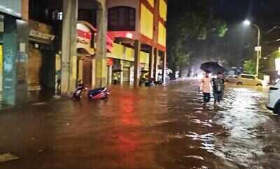 Panaji roads go under as heavy showers lash state | Goa News - Times of ...