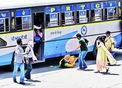 Staff On Strike, Buses Packed, Transport Hit | Chandigarh News - Times ...