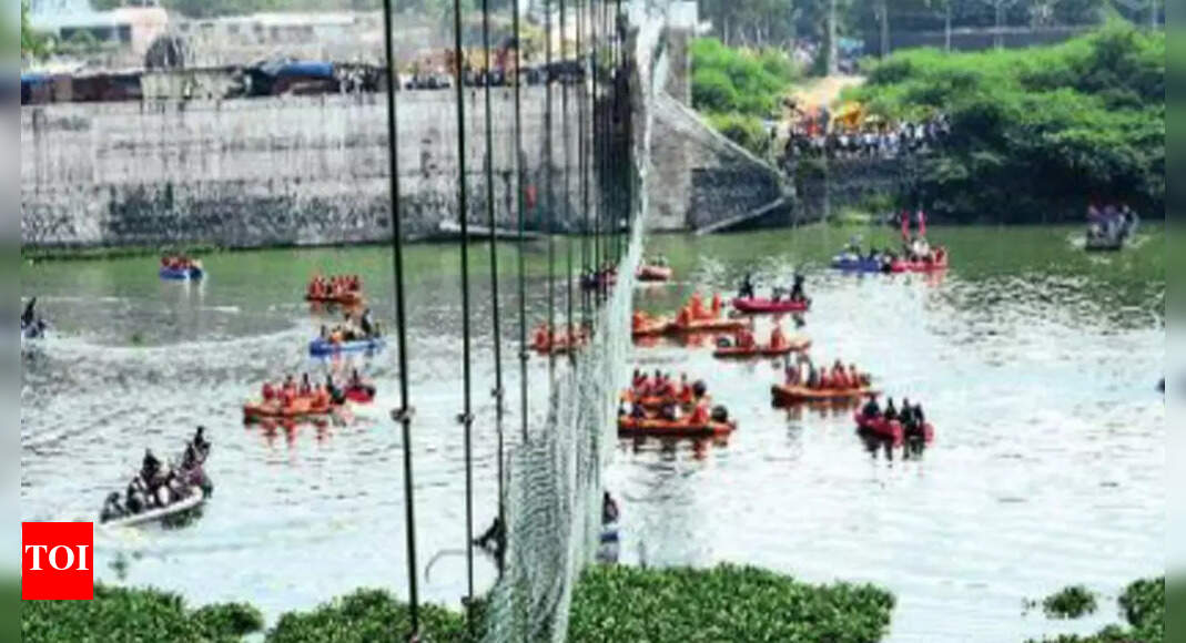 Morbi bridge tragedy: Gujarat high court admits Oreva Group manager's bail plea | Ahmedabad News ...