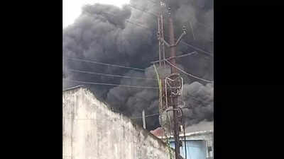 Major fire breaks out at factory in Nagpur's Hingna MIDC | Nagpur News ...