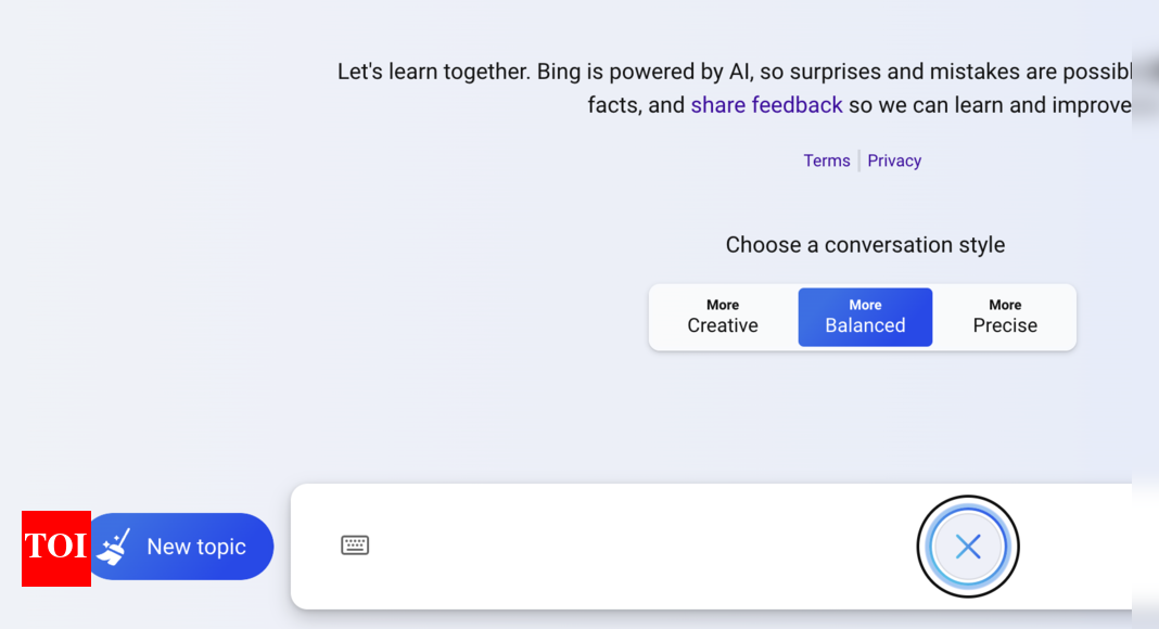 New Bing supports voice interaction: Here’s how to use it - The Times ...