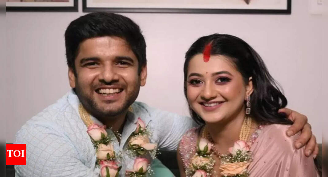 Tolly couple Uday Pratap Singh-Anamika Chakraborty gets hitched - The ...