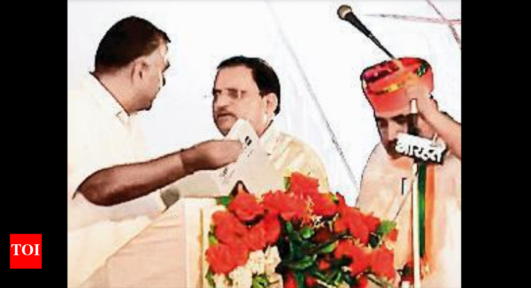 Rajasthan: In presence of Rajnath Singh, ex-MLA Babu Singh Rathore ...