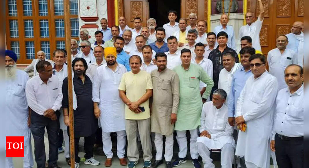 2024 elections: Ahead of JJP rally in Haryana, Julana town office ...