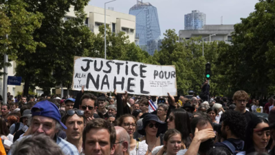 875 arrested and 200 police officers hurt on France's 3rd night of ...