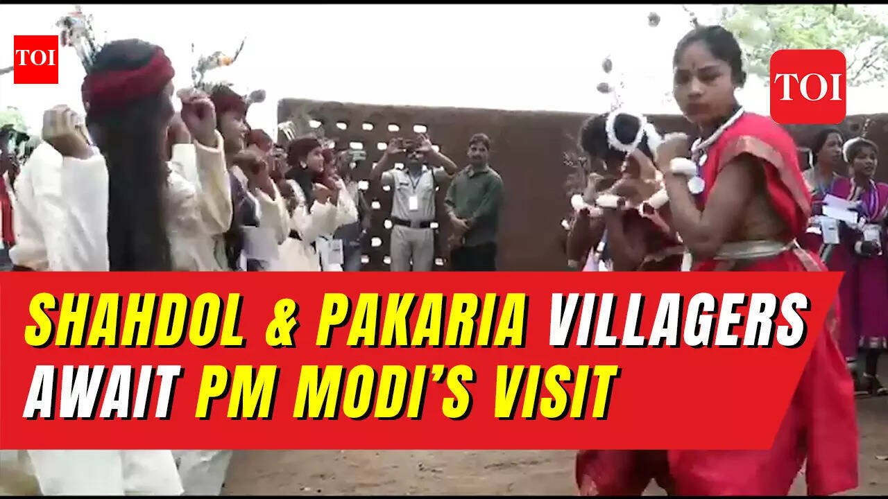 MP’s Shahdol & Pakaria villages gear up to welcome PM Modi | PM set to ...