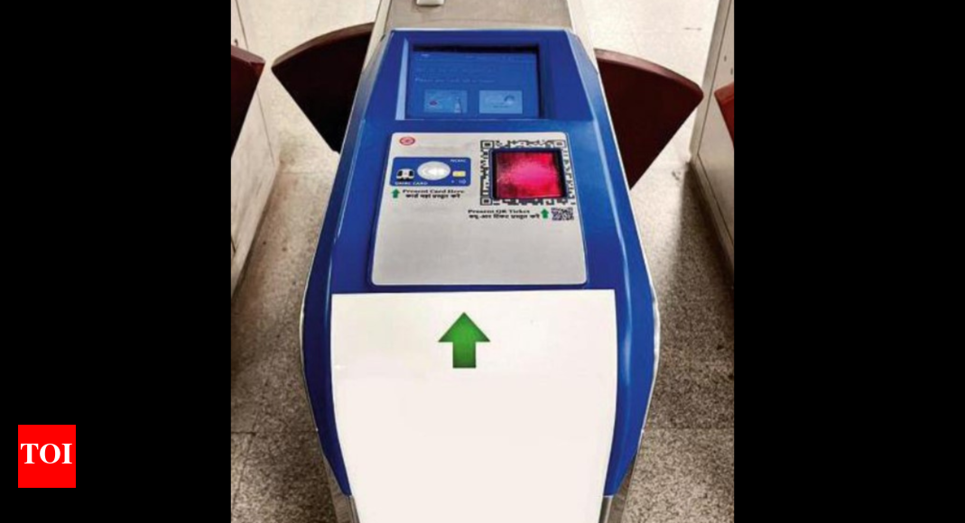 Now, generate metro ticket on mobile | Delhi News - Times of India