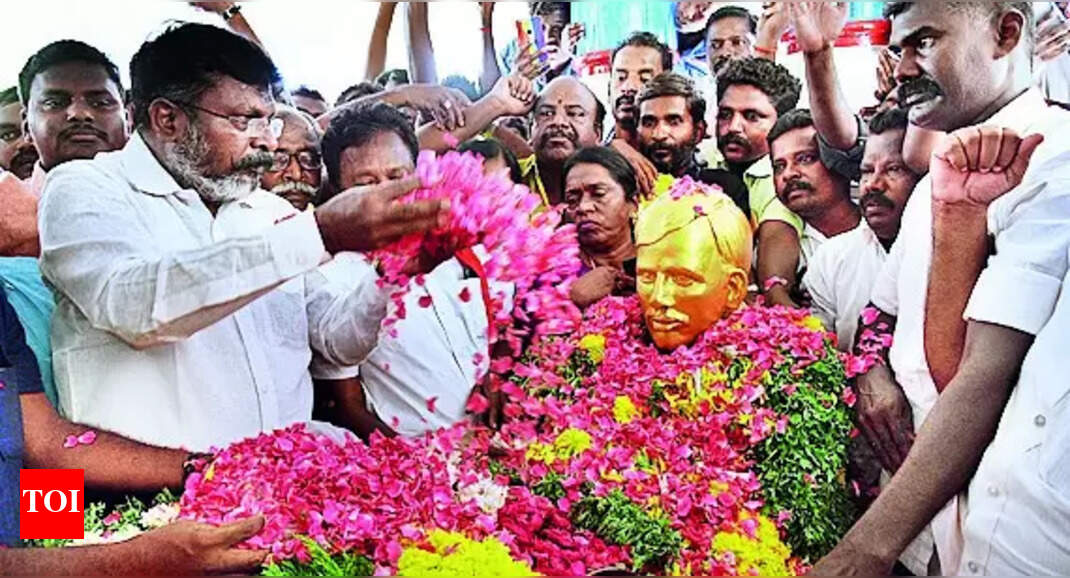 Ask Centre To Withdraw Governor: Vck To Stalin | Madurai News - Times ...