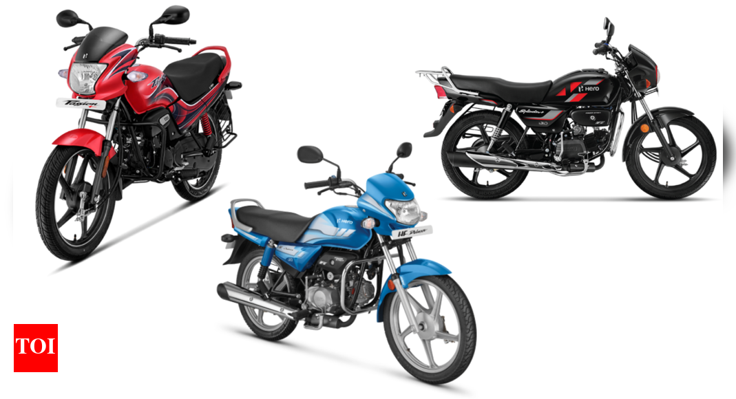 Hero MotoCorp to increase its two-wheeler prices by 1.5% - Times of India
