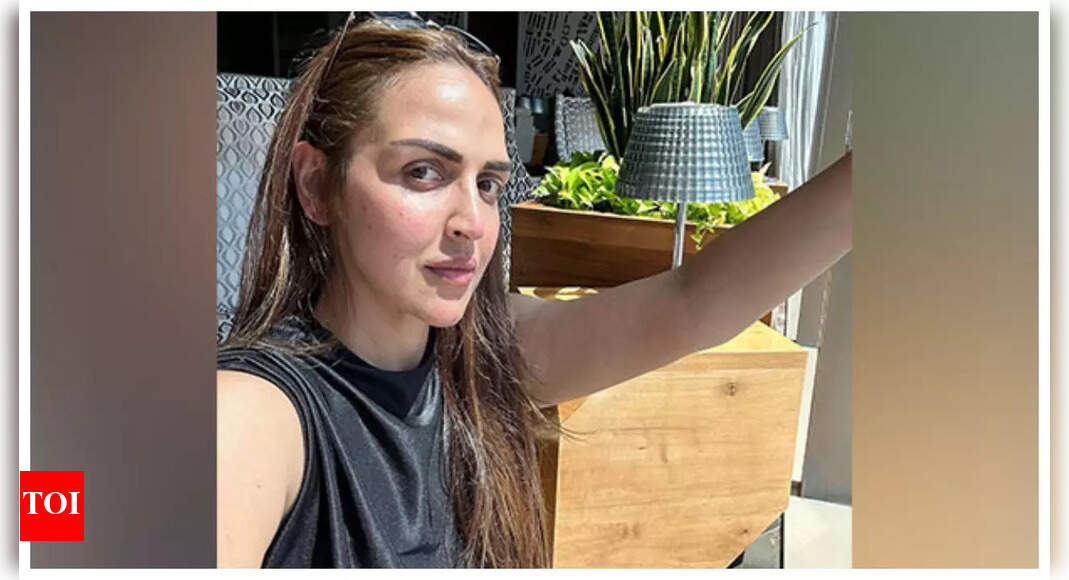 Here's how Esha Deol welcomed July month | Hindi Movie News - Times of ...
