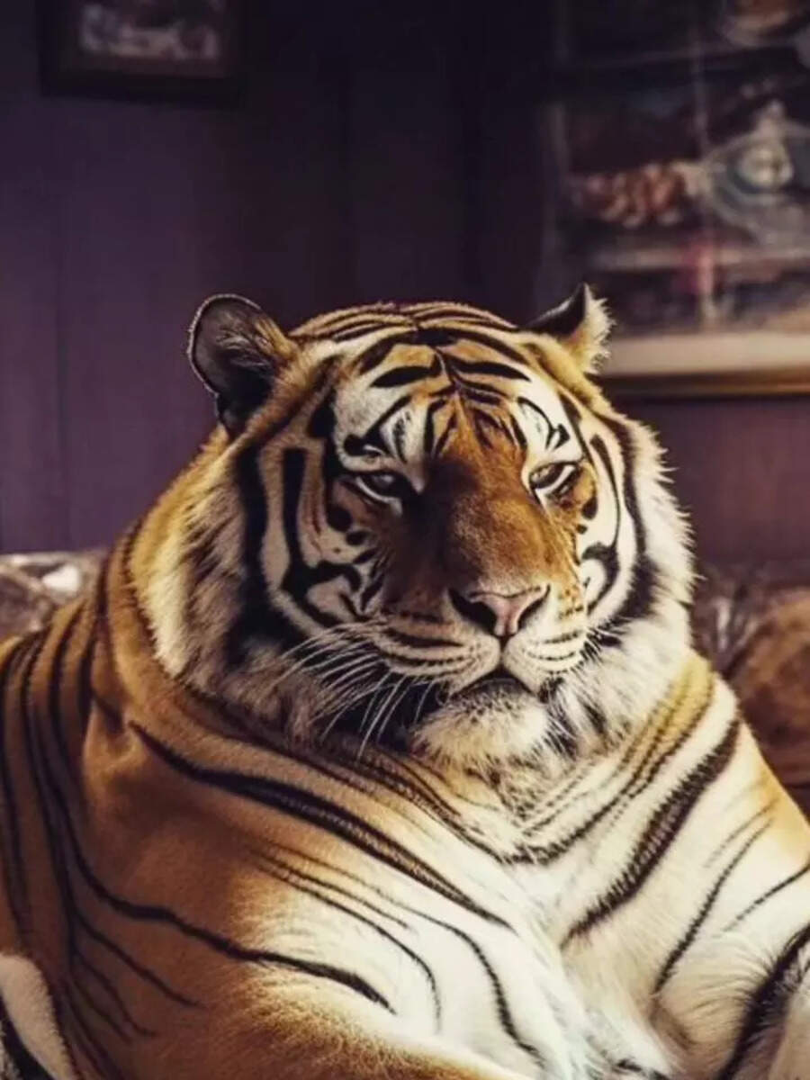 AI-generated Images of Animals with Junk Food Addiction | Times Now