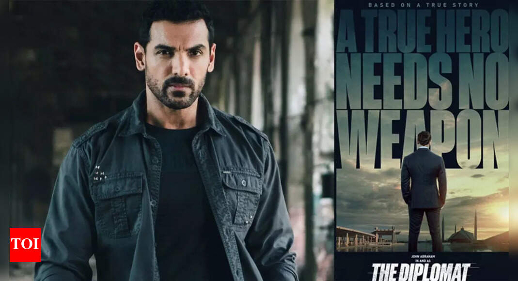 John Abraham shares poster of high-octane drama 'The Diplomat' | Hindi ...