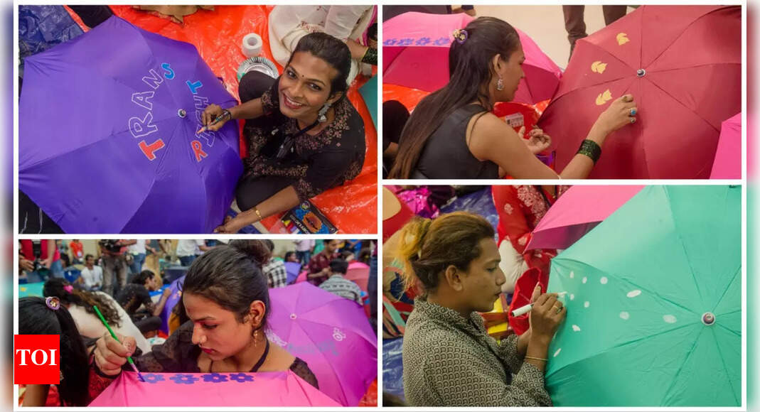 50 members of transgender community along with trans designer Saisha ...