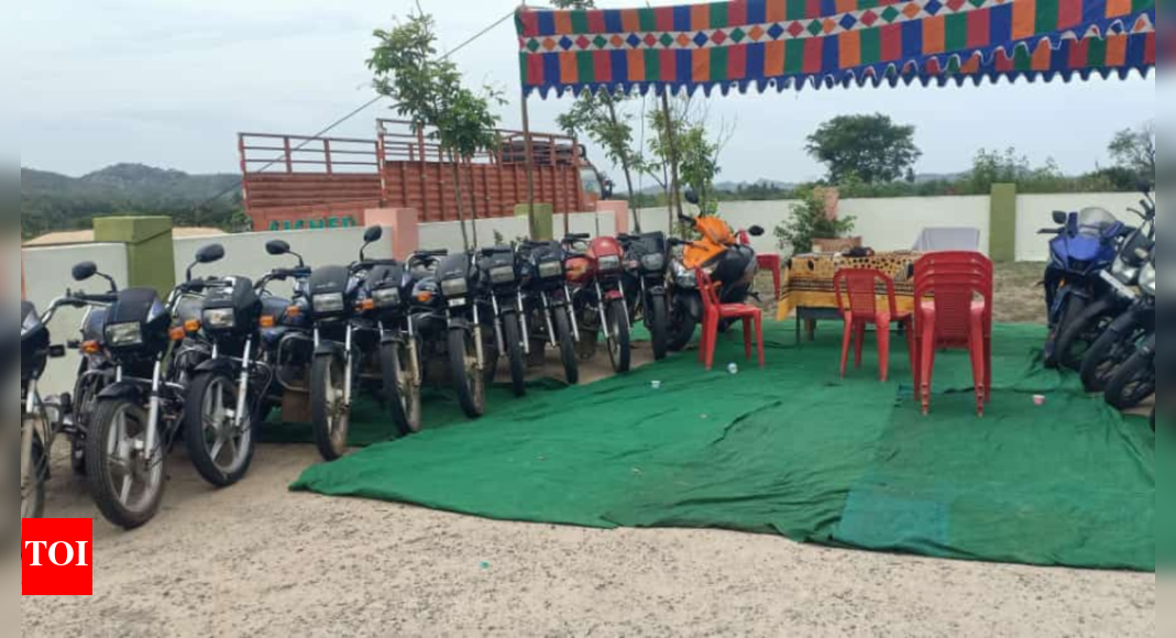 Police arrest bike thief, recover 22 stolen bikes in Andhra Pradesh's Chittoor - Times of India