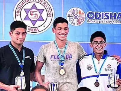 Nehra Sets Nr In 400m Freestyle | Ahmedabad News - Times of India