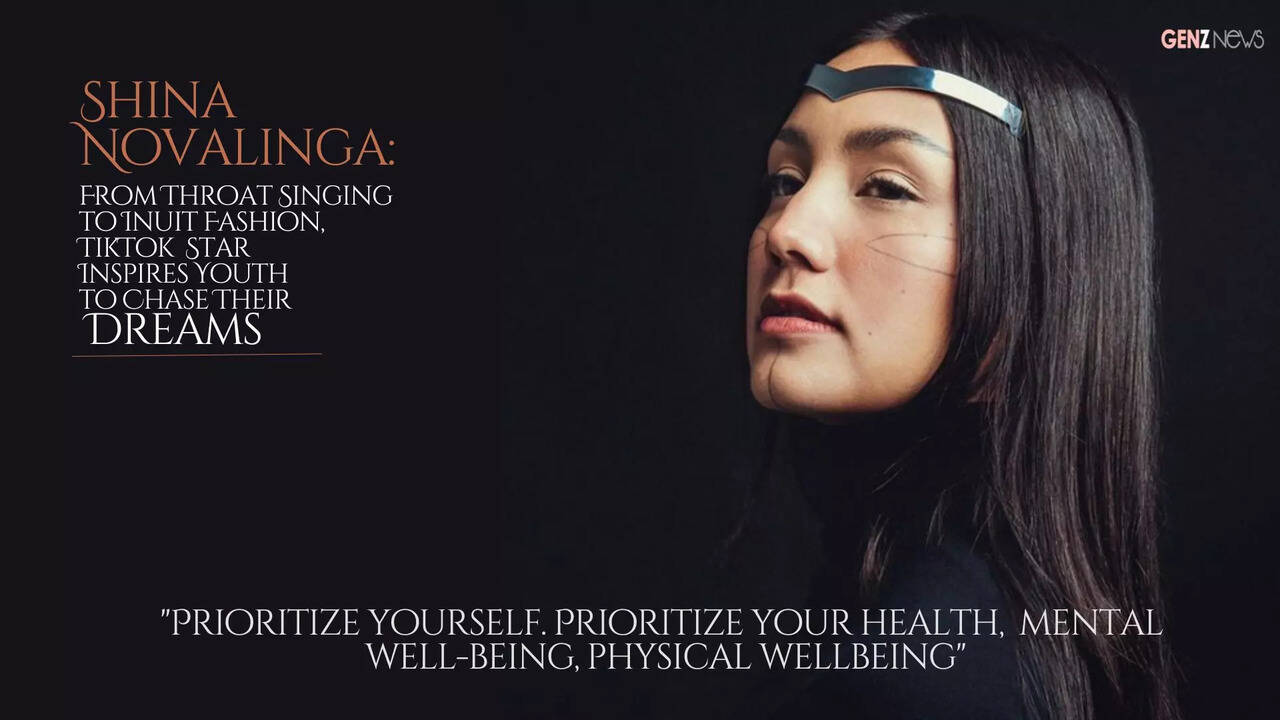 Inuk Social Media Star Shina Novalinga Encourages Youth To Prioritize ...