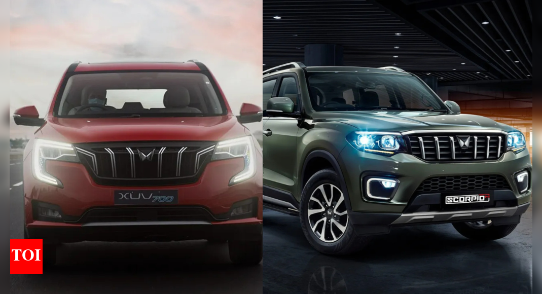Mahindra registers 22% YoY growth: XUV700, Scorpio top sales charts - Times of India