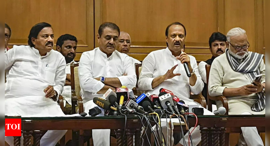 Sharad Pawar-led NCP passes resolution to disqualify Ajit Pawar, 8 other rebel MLAs | Mumbai ...