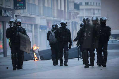 France Protest Donation: Donations for French policeman who sparked ...