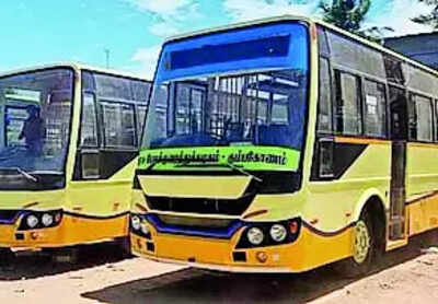 1,400 New Buses Earmarked For Tn | Chennai News - Times of India