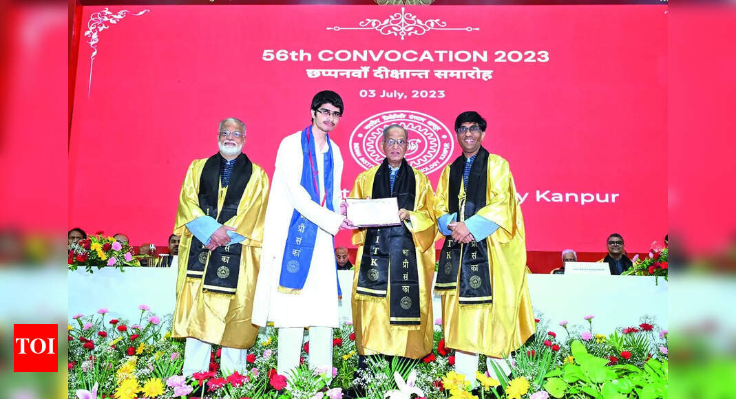 2,127 Students Awarded Degrees At Iit-kanpur’s 56th Convocation | Kanpur News - Times of India