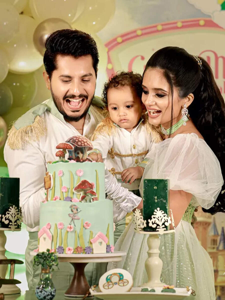 In pics: Meeth and Miri throw a fairy tale party on son Milio's first ...