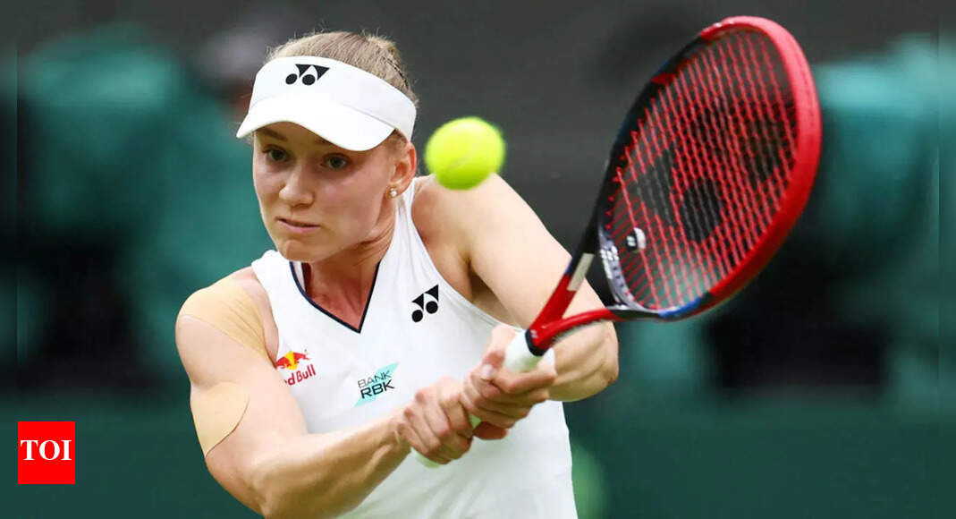 Defending champion Elena Rybakina survives Wimbledon scare | Tennis ...