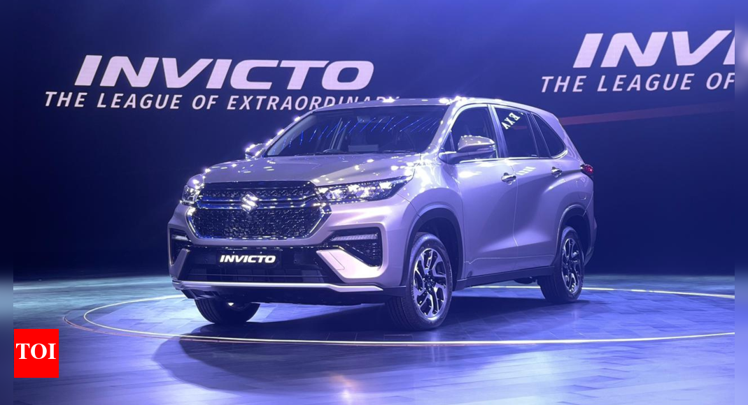 Maruti Suzuki Invicto: Maruti Suzuki Invicto launched in India at Rs 24 ...