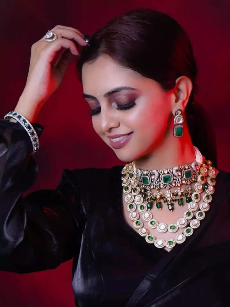 In pics: Sukrutha Nag's exquisite jewelry collection | Times of India
