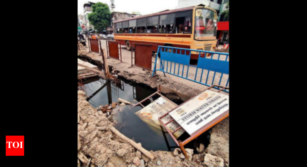 GCC to relay 5,394 bad roads in added areas of Chennai | Chennai News ...