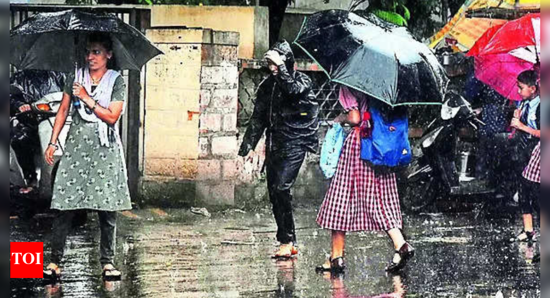 Rain In Kolhapur - Times of India
