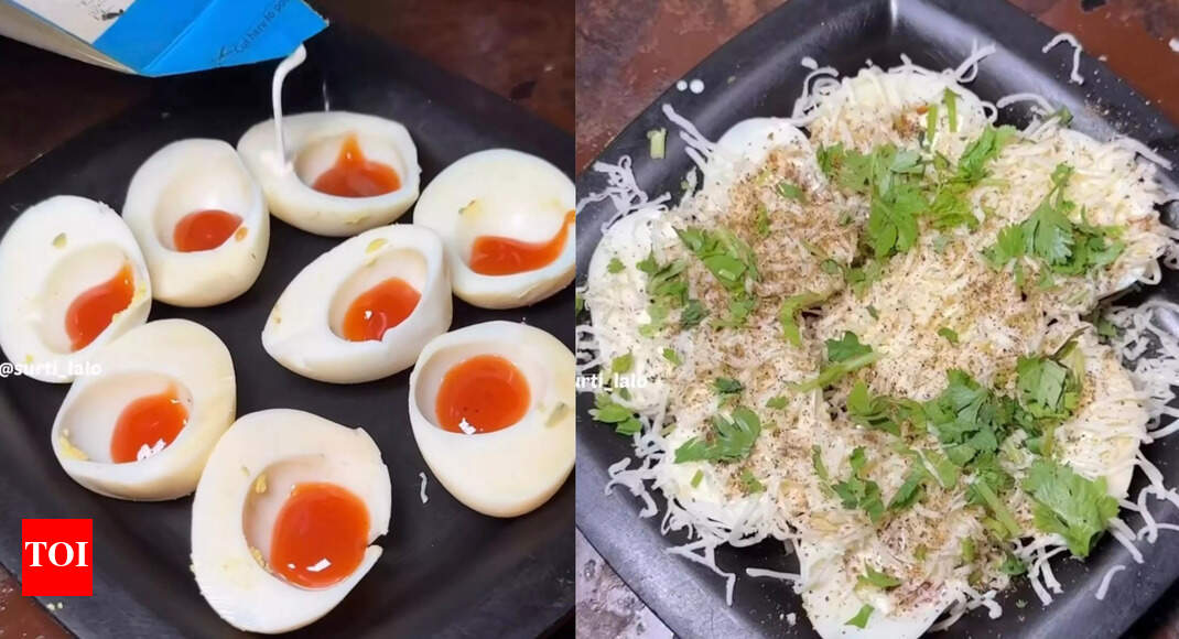 Egg Paani Puri: Bizarre food combo, netizens ask ‘Where is paani or ...
