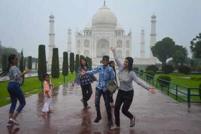 Rain In Agra - Times of India