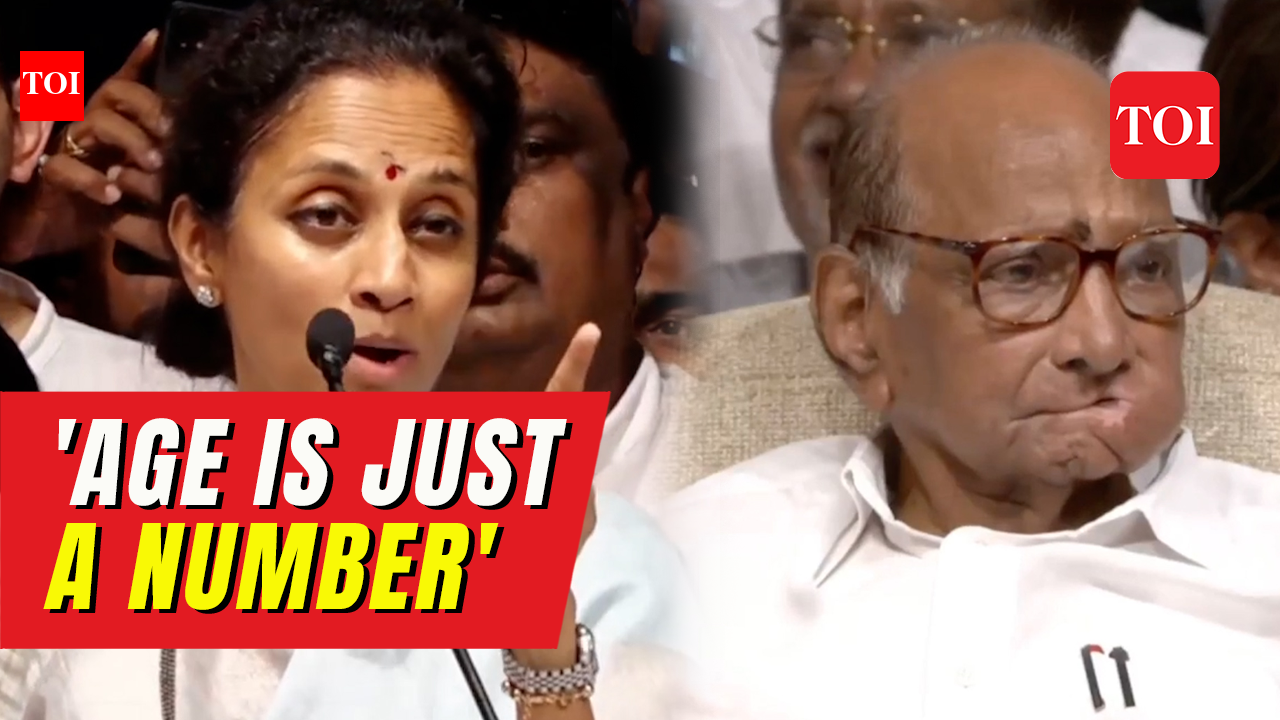 Supriya Sule: "For those going after my father because of his age..."