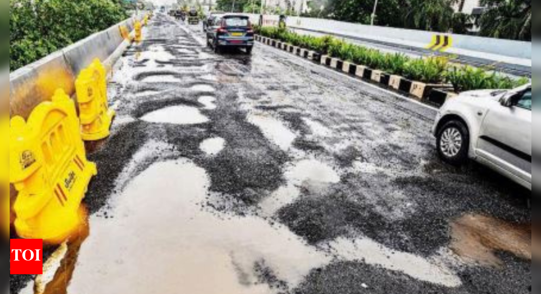 Craters dot Santacruz-Chembur Link Road extension 2 months after ...