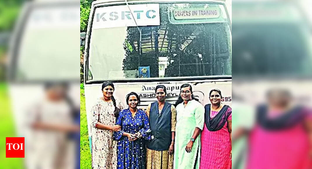 Training Begins For Four Ksrtc Women Drivers | Thiruvananthapuram News ...