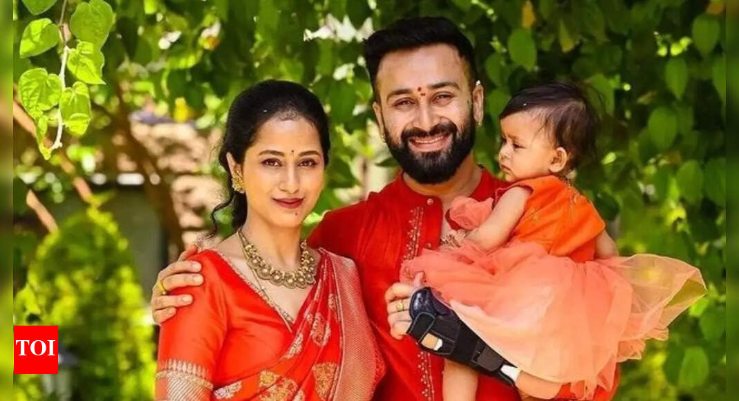 Chandu Gowda and wife Shaini name their daughter Samaira - The Times of India