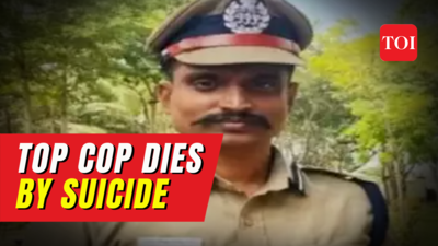DIG C Vijayakumar IPS shoots himself dead in Coimbatore | Coimbatore News - Times of India