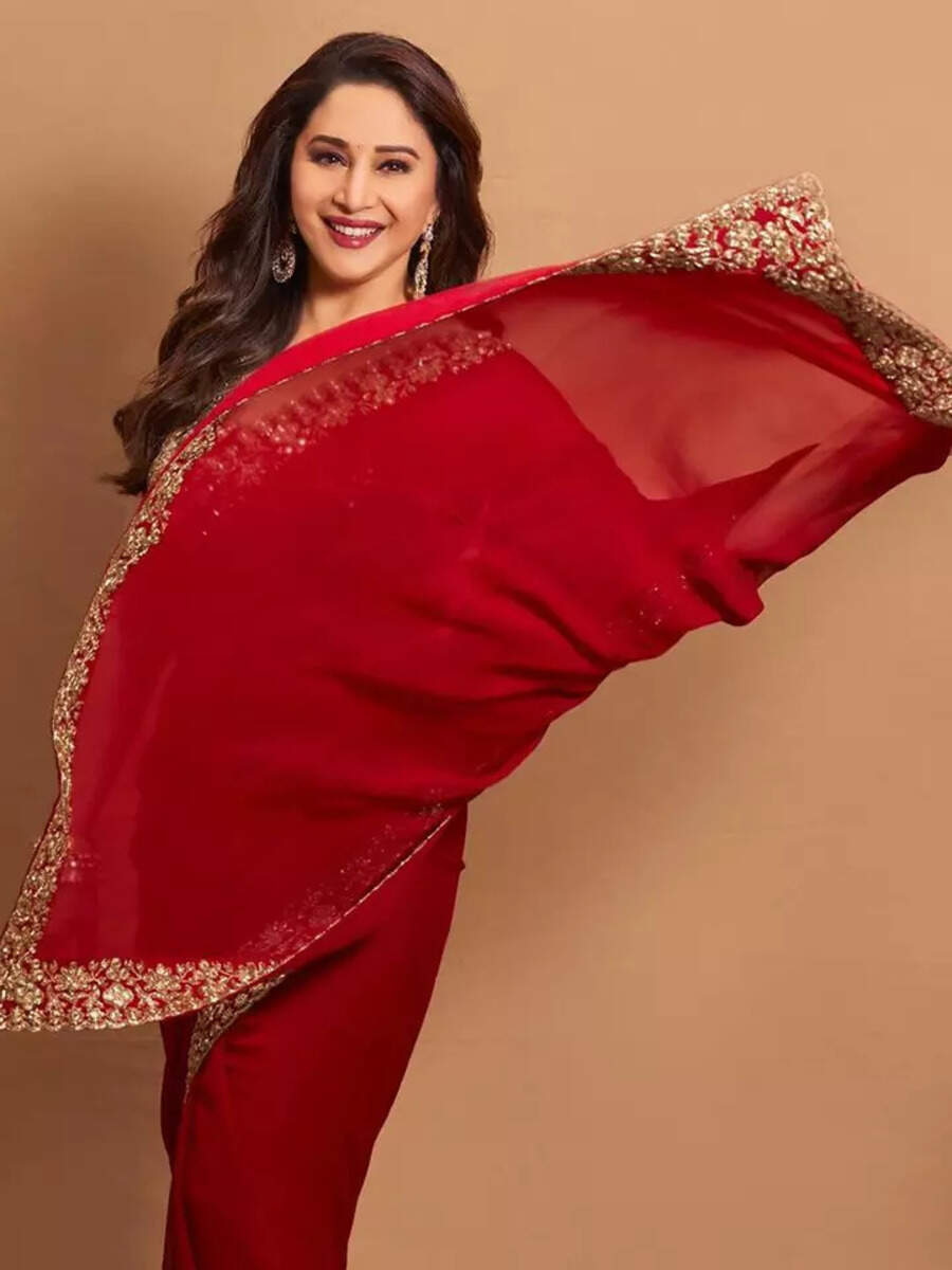 Madhuri Dixit Nene is a sight to behold in saree | TOIPhotogallery