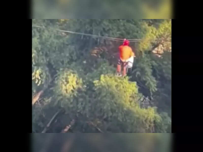 Watch: 6-year-old boy falls 40 feet after zipline harness failure ...