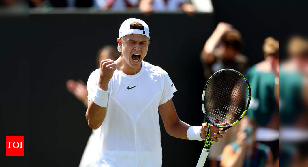 Holger Rune: Wimbledon: Holger Rune dazzles on way to third round ...