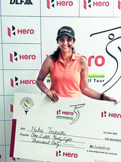 Brilliant Neha Shoots 70, Ends Lean Spell | Bengaluru News - Times of India