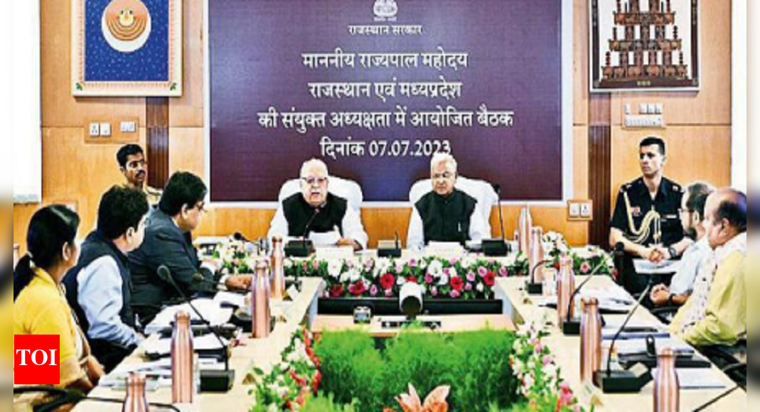 Guvs of Raj, MP call for early resolution of border issues | Jaipur ...